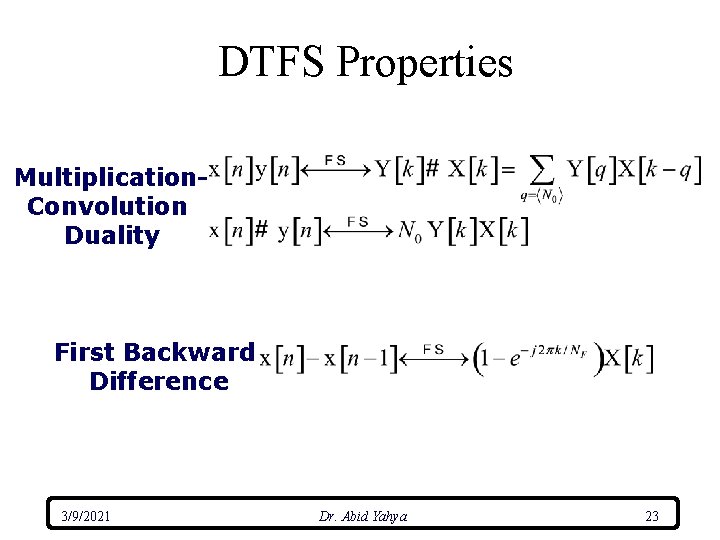 CHAPTER 3 Fourier Representation of Signals and LTI
