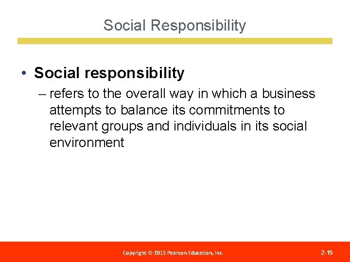 Understanding Business Ethics and Social Responsibility 2 Copyright
