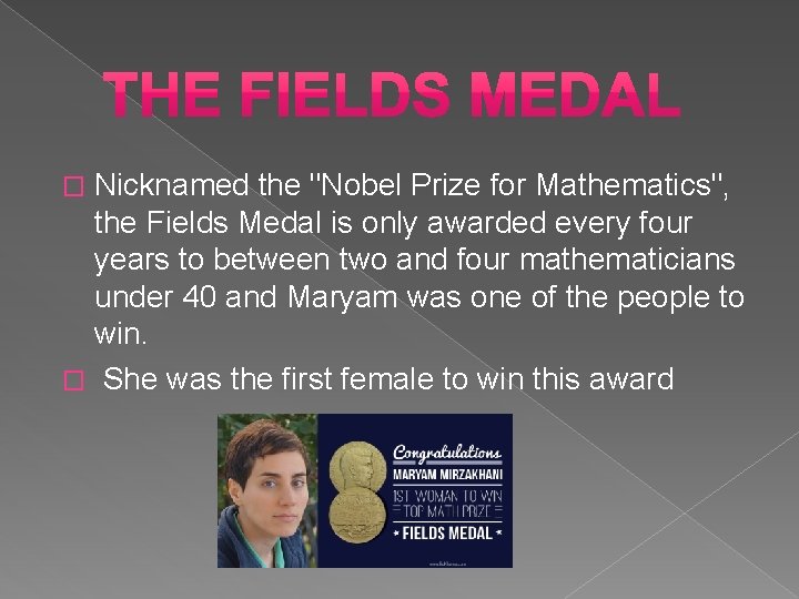 Her Story She was born on 3 May