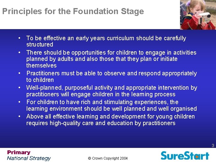 Primary National Strategy ICT in the Foundation Stage