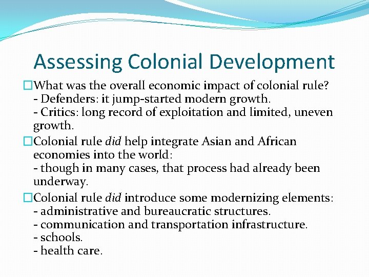 Colonial Encounters in Asia Africa and Oceania Chapter