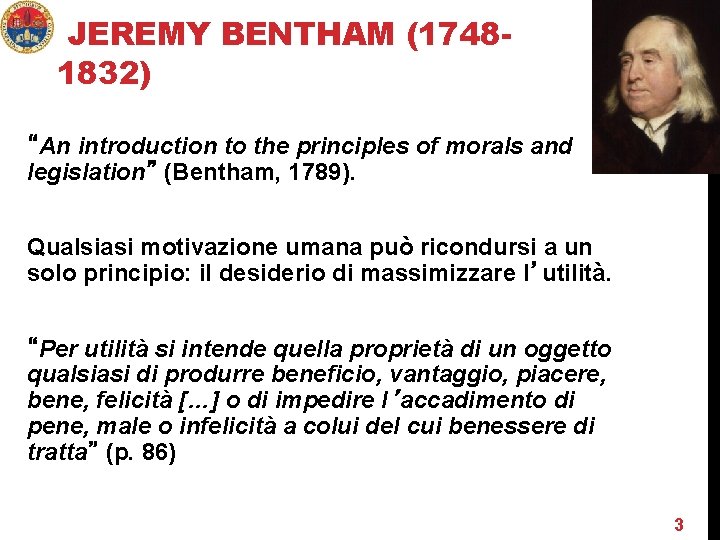 EQUILIBRIO GENERALE ECONOMIA POLITICA 2016 2017 LEZIONE 19