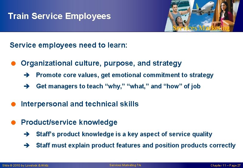 Services Marketing Chapter 11 Managing People for Service