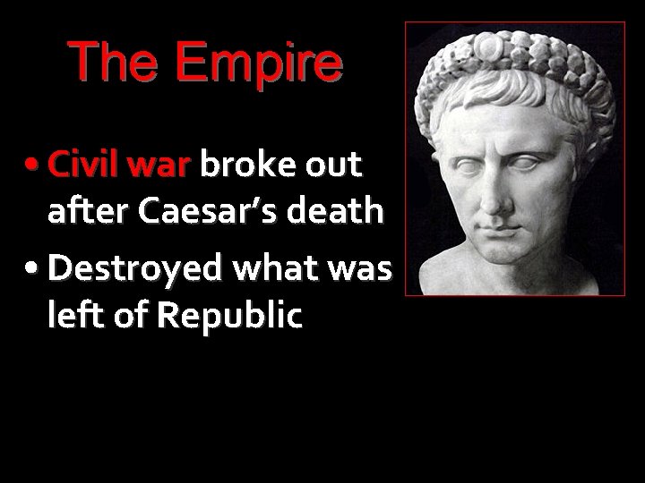 The Roman Empire The Republic Collapses Economic Collapse