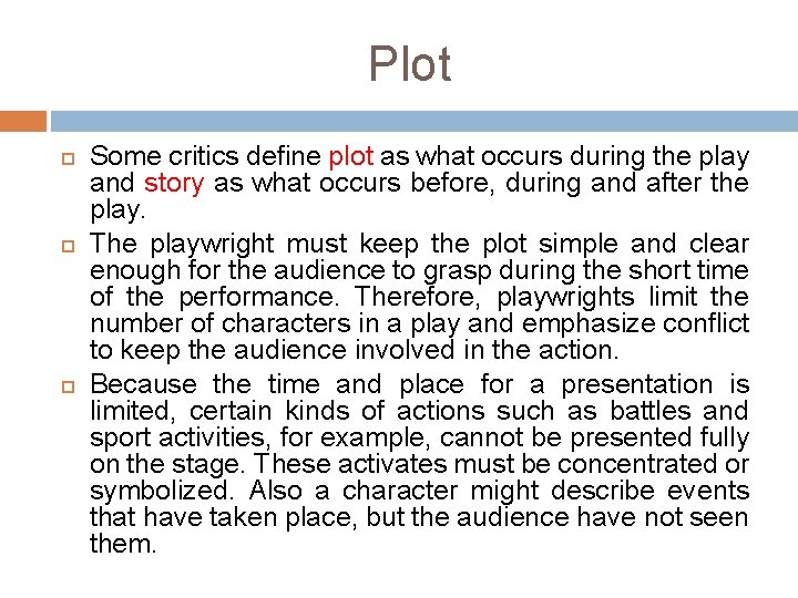 INTRODUCTION TO DRAMA Presented by Dr Nouf Alkhattabi
