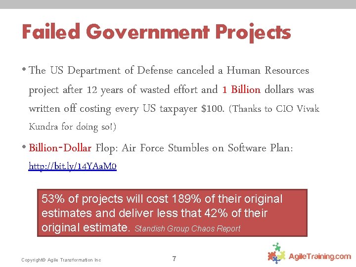 Presenter Sally Elatta Agile for Government Part 1