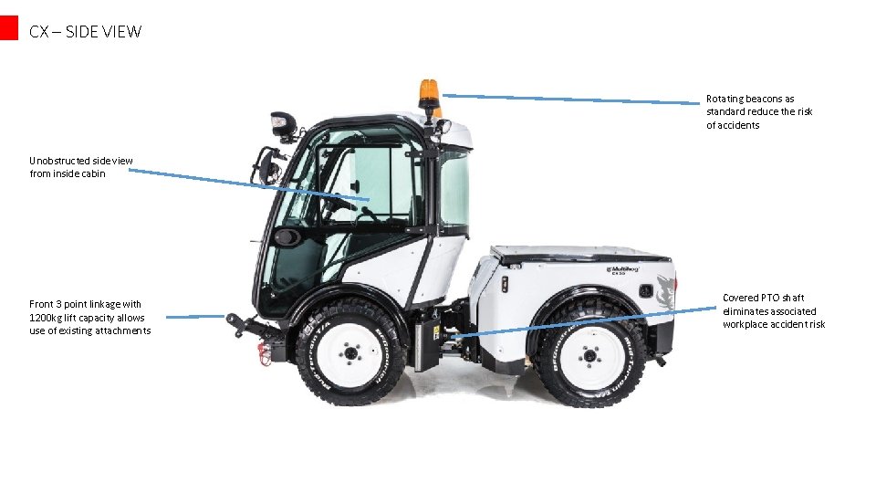 INTRODUCING OUR NEW CX MULTIPURPOSE TRACTOR RANGE CX