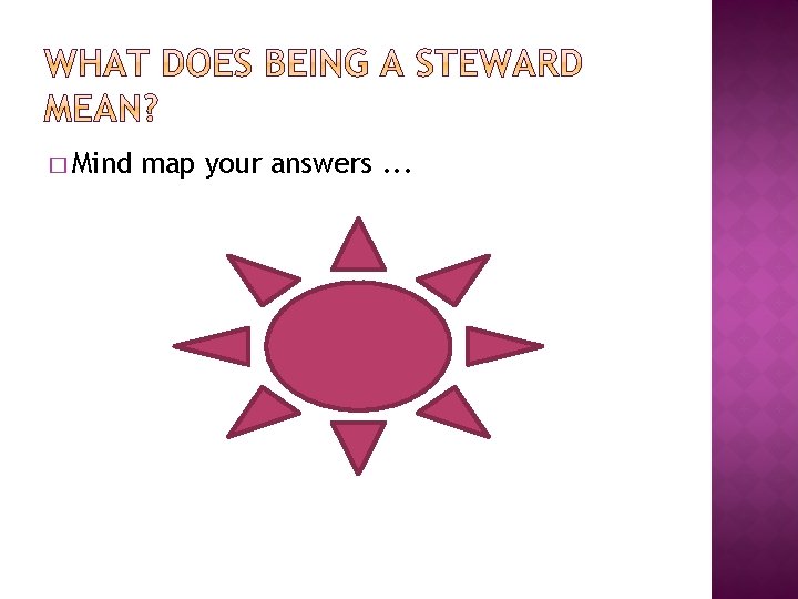 Objectives To explore what stewardship is How does