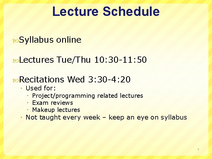 L1 Introduction 1 Todays Lecture Administrivia Example topics