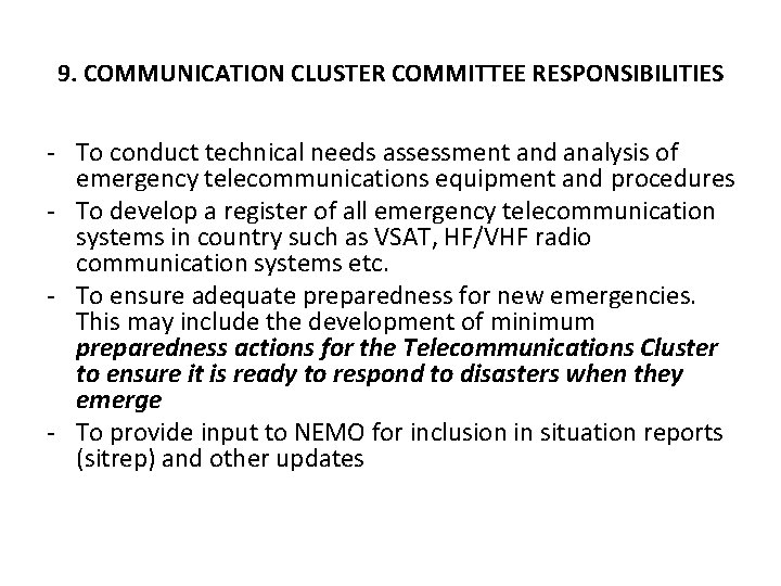 Kingdom of Tonga Pacific Radio Communication Workshop 2019