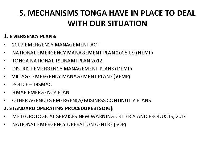 Kingdom of Tonga Pacific Radio Communication Workshop 2019
