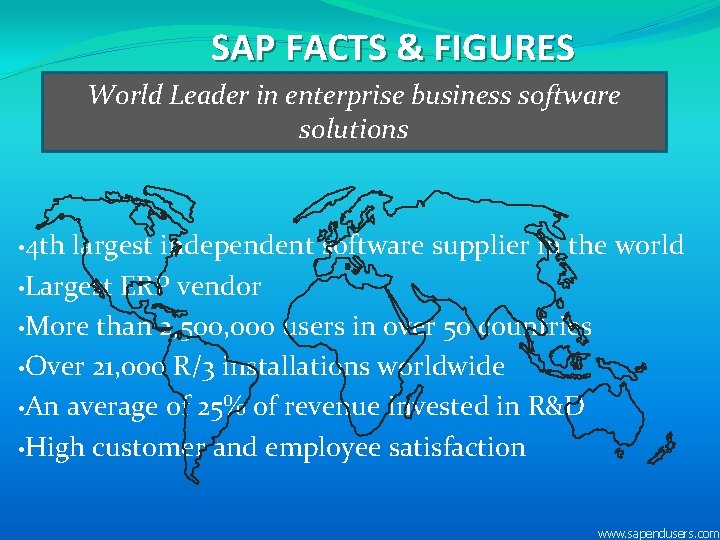 SAP ERP www sapendusers com What is ERP