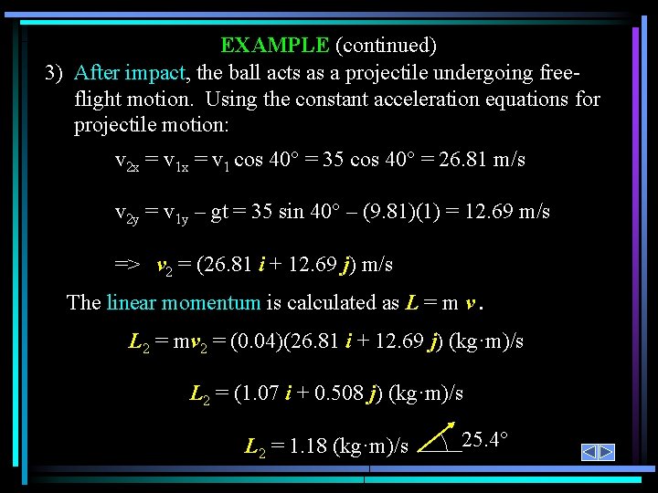 CHAPTER 4 KINETICS OF A PARTICLE IMPULSE AND