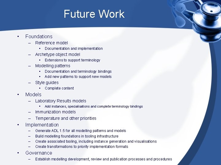 FOUNDATION 1 CIMI REFERENCE MODEL CIMI Reference Model