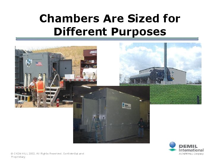 Evolution of Blast Chamber Technology for Demilitarization by