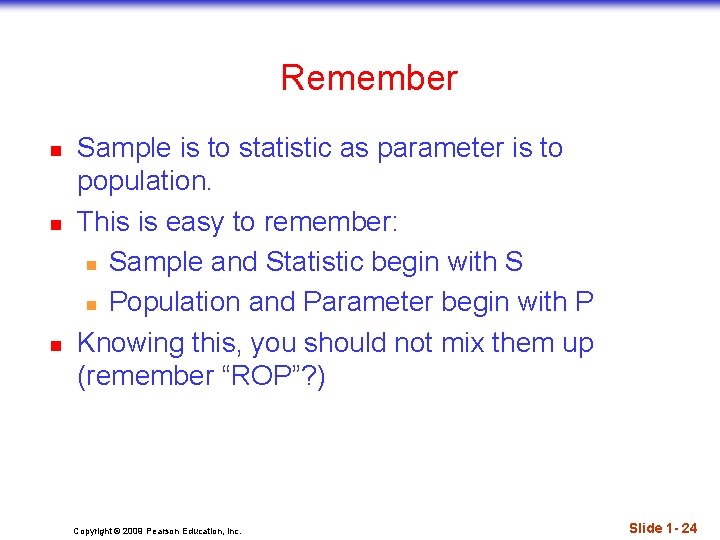 Chapter 12 Sample Surveys Copyright 2009 Pearson Education