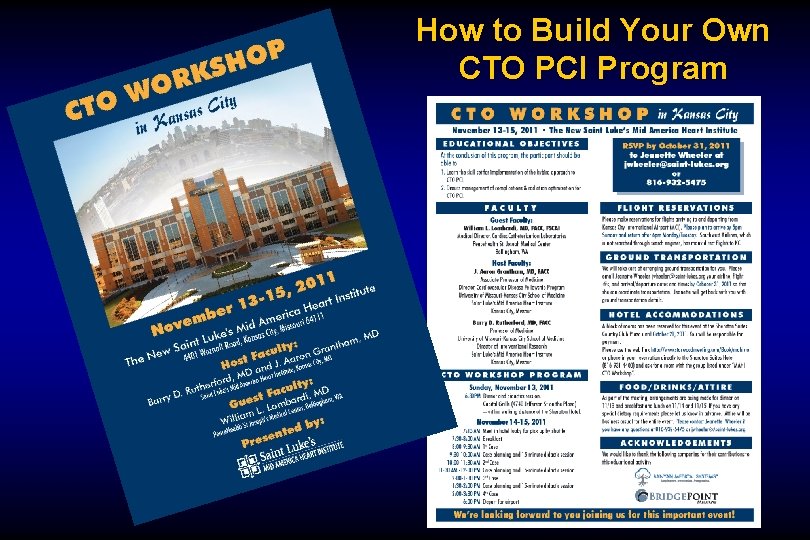 How to Build Your Own CTO PCI Program