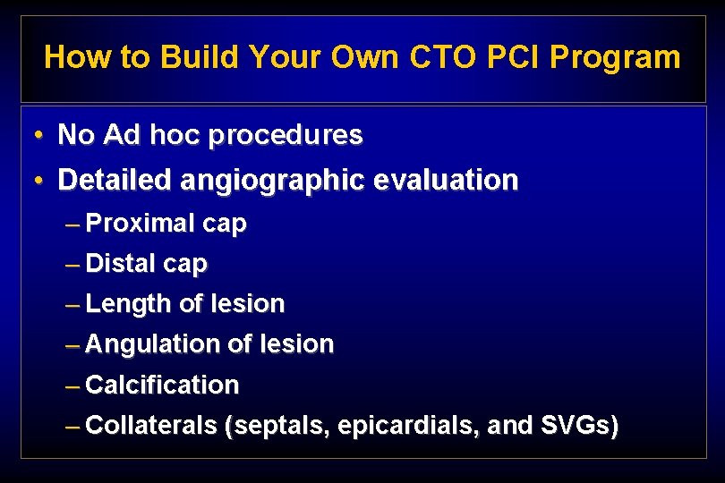 How to Build Your Own CTO PCI Program