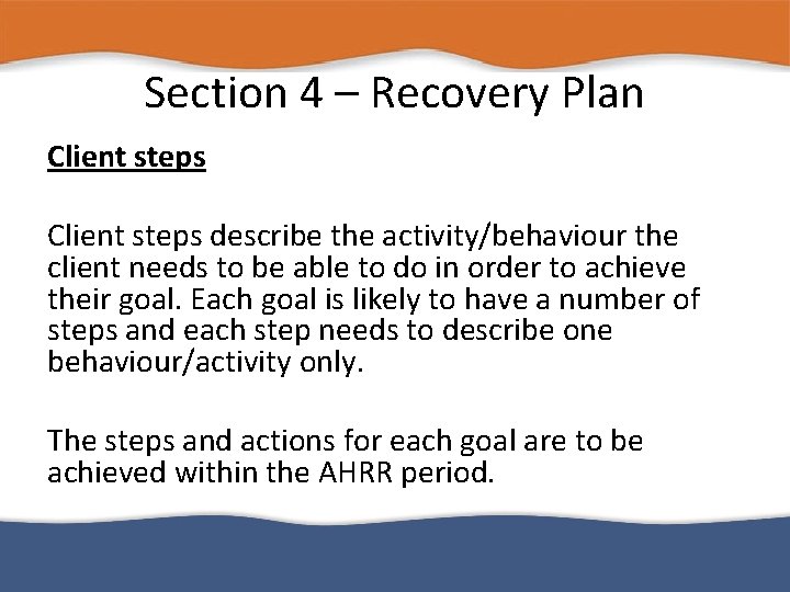 Completing the Allied Health Recovery Request Daniel Willoughby