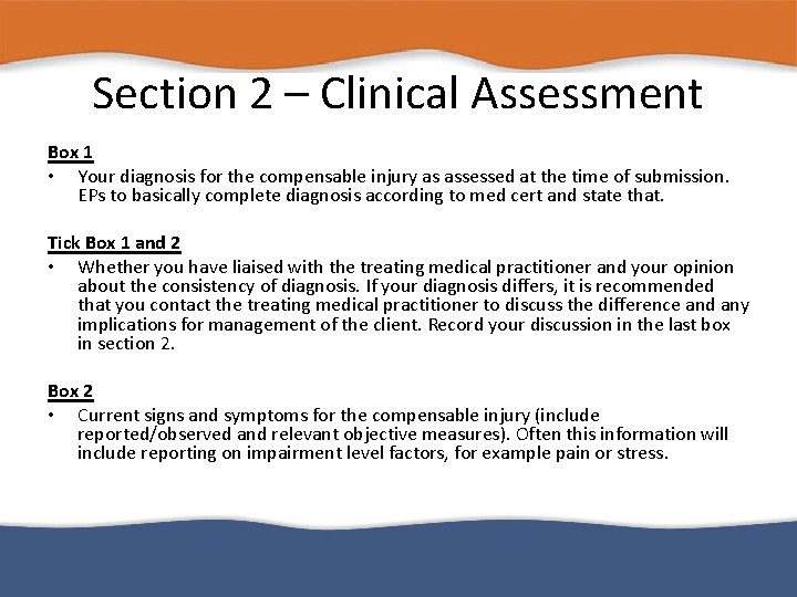 Completing the Allied Health Recovery Request Daniel Willoughby