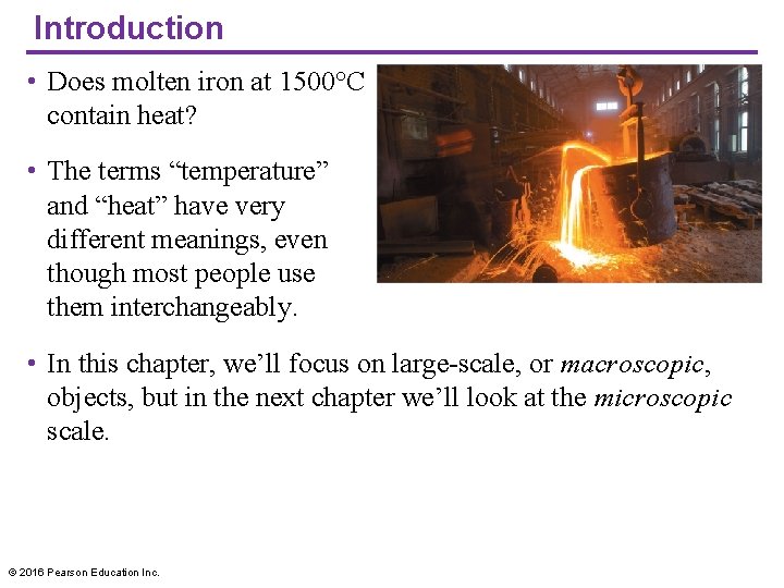 Chapter 17 Temperature and Heat Power Point Lectures