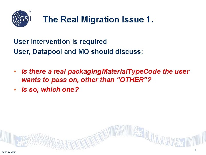 GDS Mj R 3 Data Migration Packaging Material
