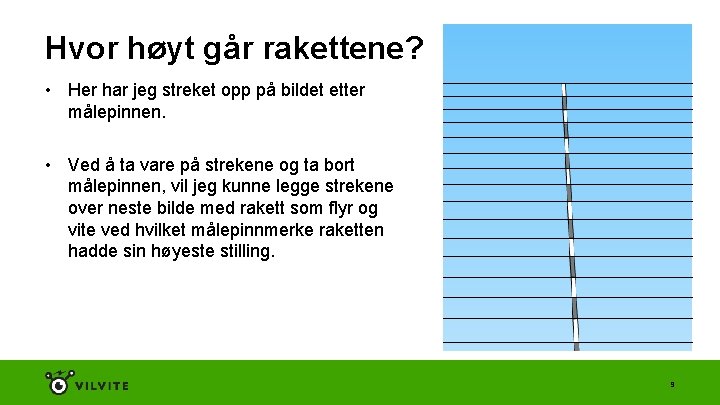 Vannrakett med fallskjerm Utskyting 1 Hvordan skyte ut