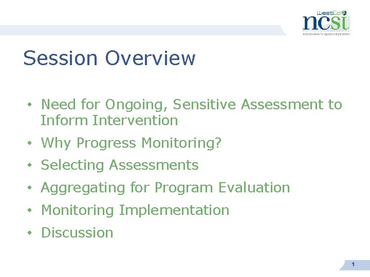 Assessment Toolbox Demonstrating Growth for Low Achieving Students