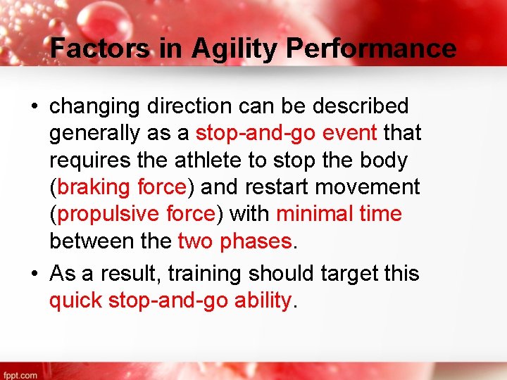 8 Agility Training Lee E Brown Ed D