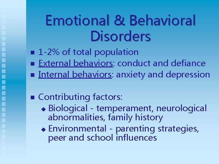 EXCEPTIONAL CHILDREN Who Are Identified As Exceptional n