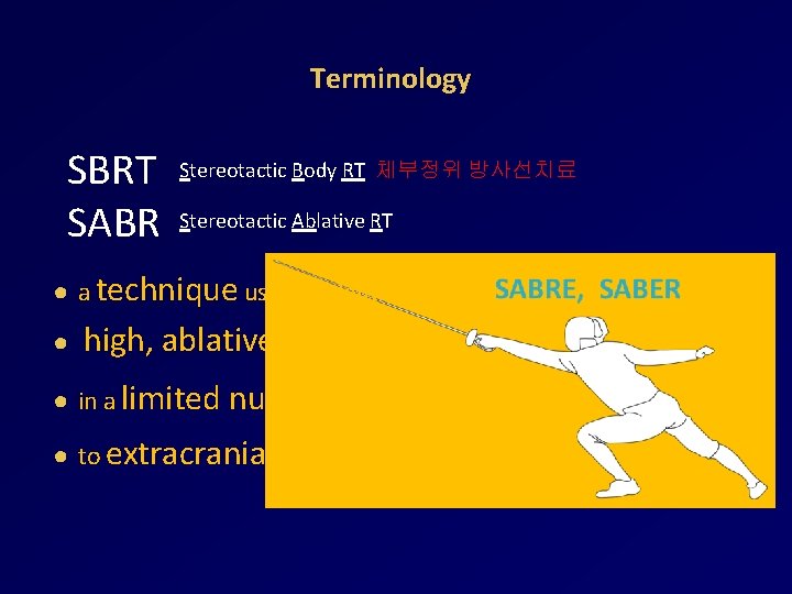 Recent trend of radiation therapy in NSCLC SABR