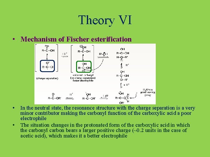 Lecture 7 a Esterification Introduction Many esters have