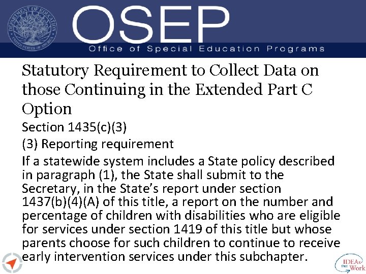 Extended Part C Option Round Table Discussion Kala