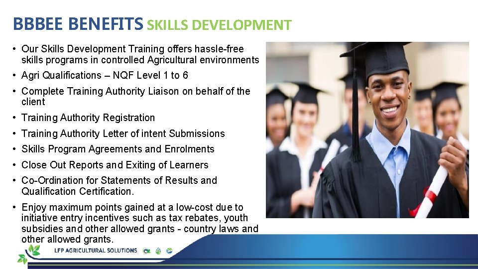 INTRODUCING LFP AGRI SUSTAINABLE OUTCOMES 2020 OUR VISION