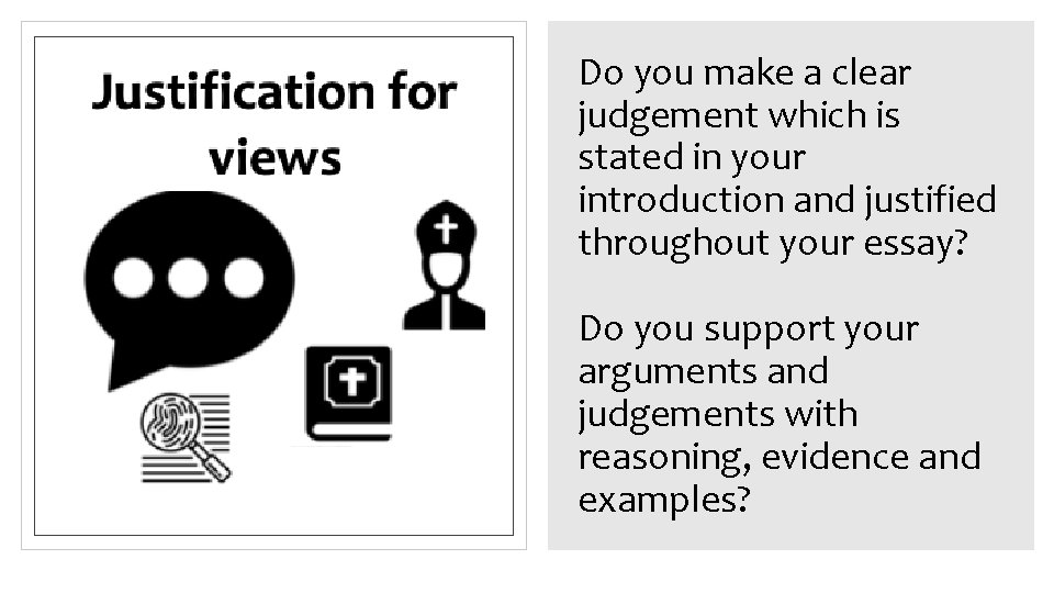 Understanding the Eduqas RS markscheme Two Assessment Objectives