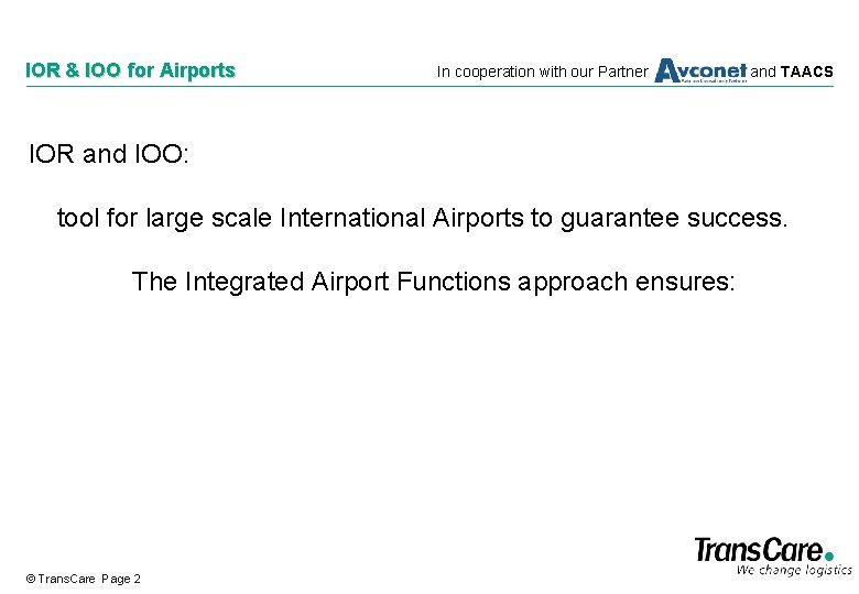 Operational Readiness StartUp Support Airports Airlines Integrated Airport
