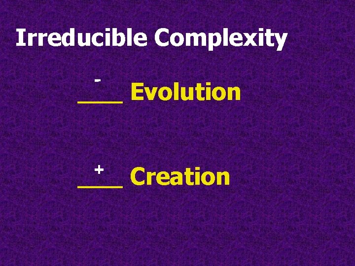 Why Evolution Doesnt Work And Why Creation Does