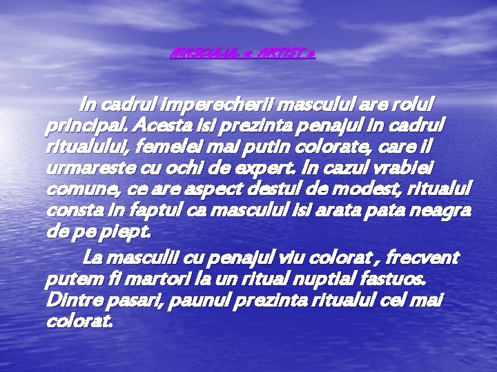 REPRODUCEREA LA ANIMALE REPRODUCEREA Este o funcie esenial