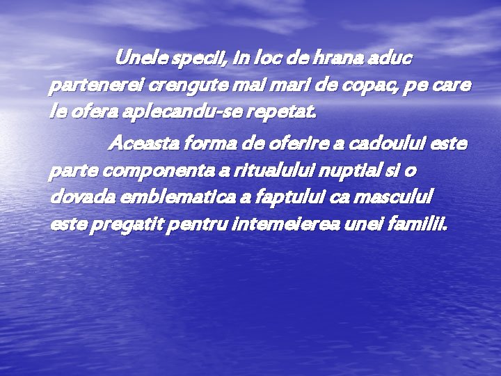 REPRODUCEREA LA ANIMALE REPRODUCEREA Este o funcie esenial