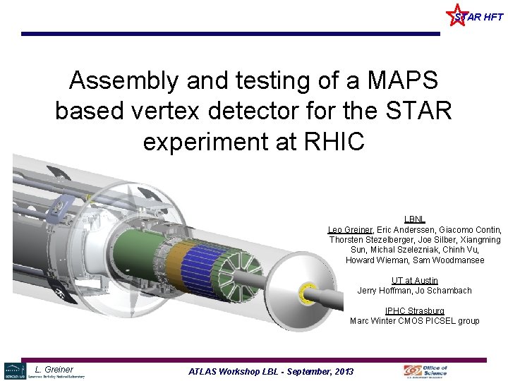 STAR HFT Assembly and testing of a MAPS