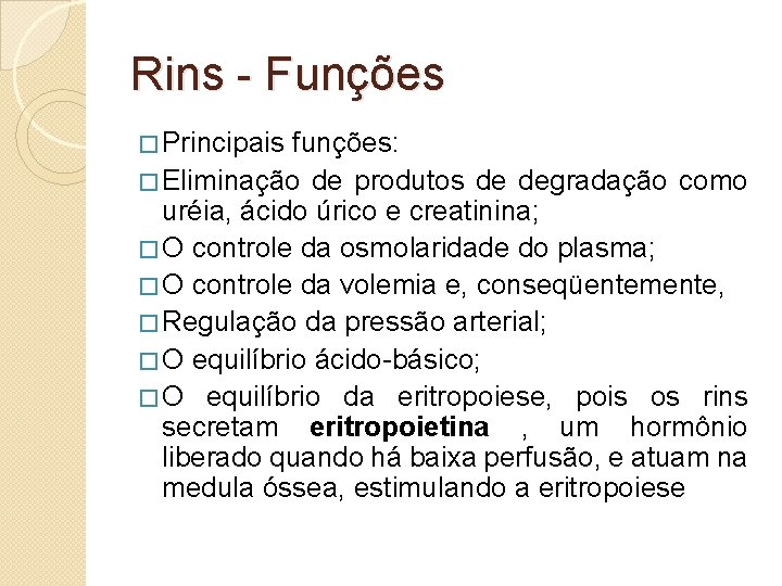 Ri m Farmacologia Sistema Cardiovascular e Renal O