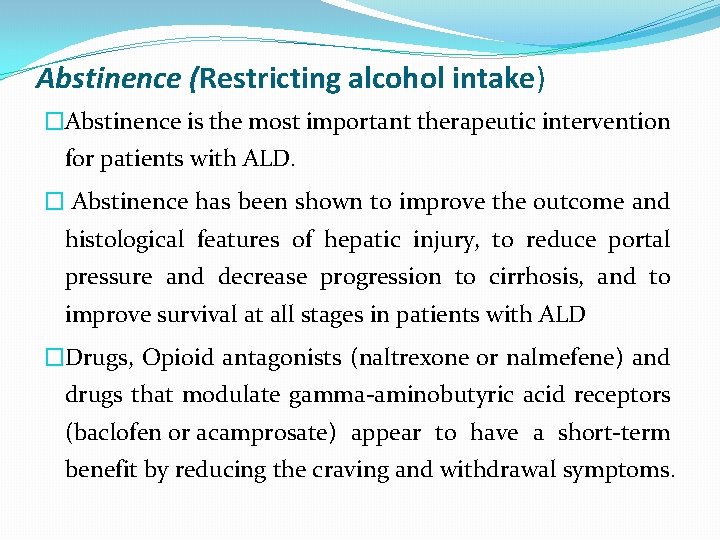 Alcoholic Liver Disease Pathogenesis and New Therapeutic Targets