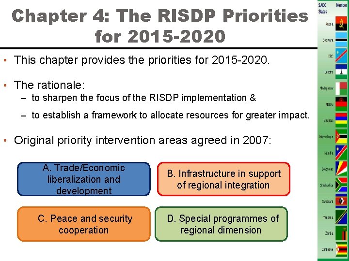 RISDP 2015 2020 AND INDUSTRIALISATION STRATEGY AND ROADMAP