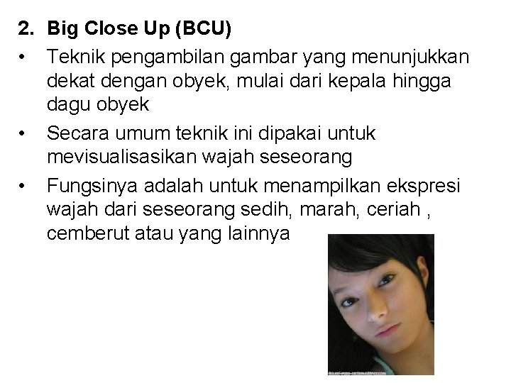 AUDIO VISUAL APLIKASI TOPIK 4 TEKNIK PENGAMBILAN GAMBAR