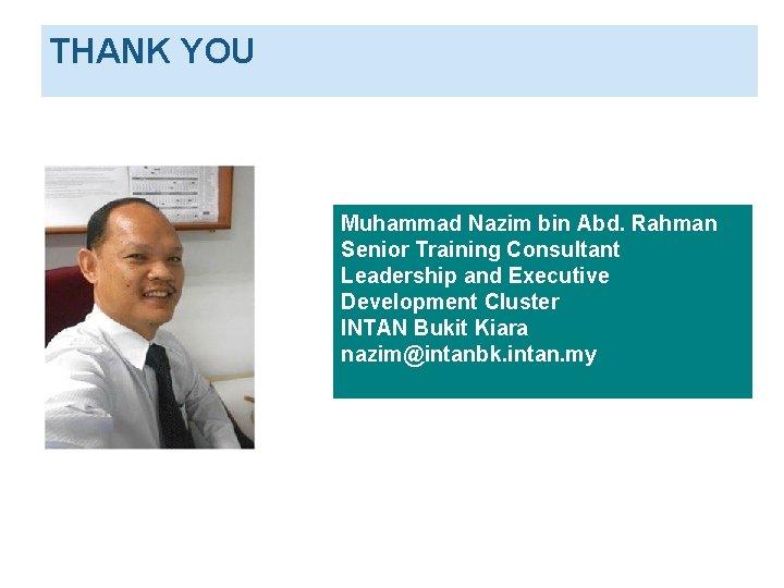Introduction to Strategic Leadership 1 Muhammad Nazim bin