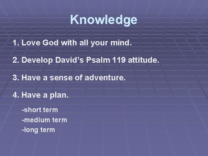 The Christian Toolbox Knowledge And SelfControl Congo River