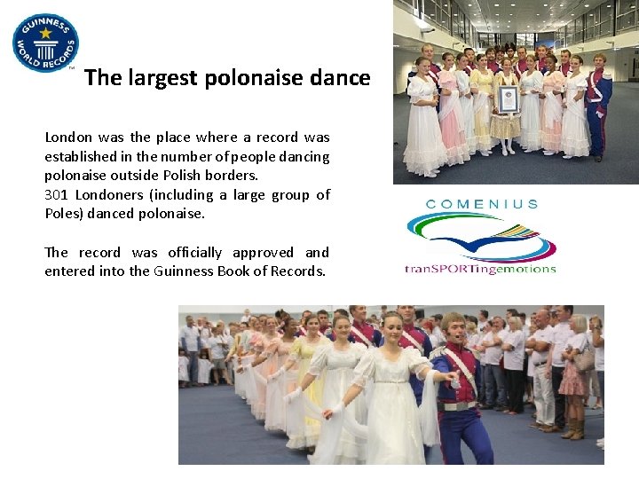 POLONAISE POLONEZ POLONAISE HISTORY Danced at the end