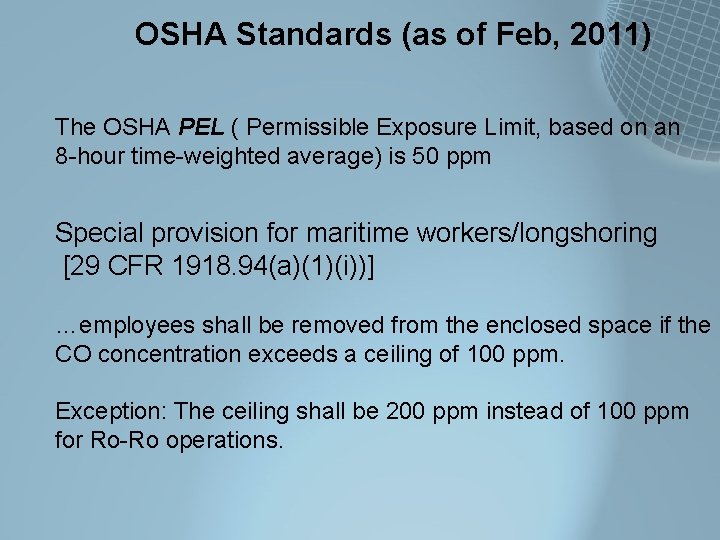Carbon Monoxide Monitoring Presented by Interscan Corporation CARBON