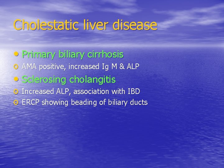 Chronic liver disease Definition Pathologic o Liver biopsy