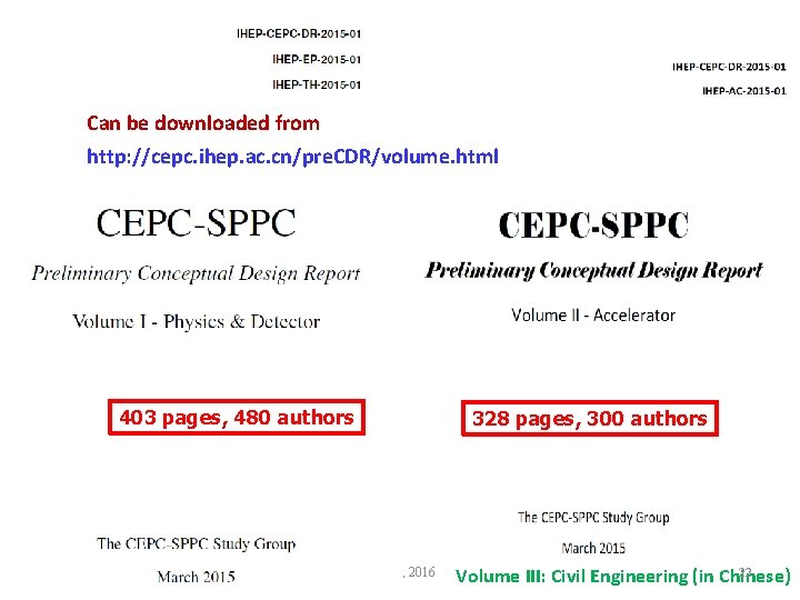 Overview of the CEPC Project Xin Chou Lou